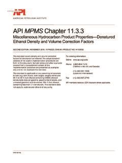 API MPMS Chapter 11 3 American Petroleum Institute Api Mpms Chapter
