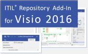 ITIL Repository Add In For Visio 2016