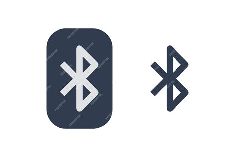 Bluetooth Icon Vector Design Isolated On A White Background Premium Vector