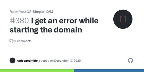 i get an error while starting the domain · issue 380 · foxlet macos