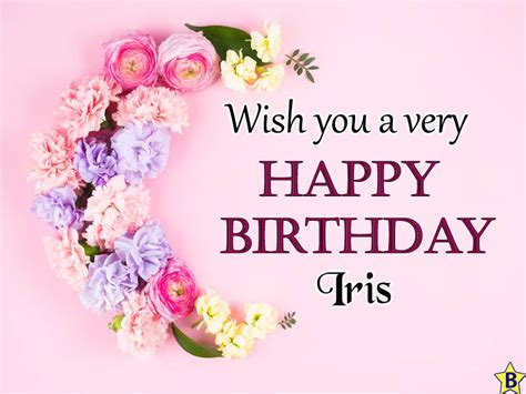 Happy Birthday Iris Images For Whatsapp Birthday Star