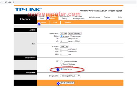 Cara Setting Modem Speedy Adsl Tp Link Menjadi Router Wifi Access Point