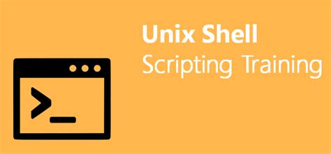 Unix Shell Scripting Training Hctpl