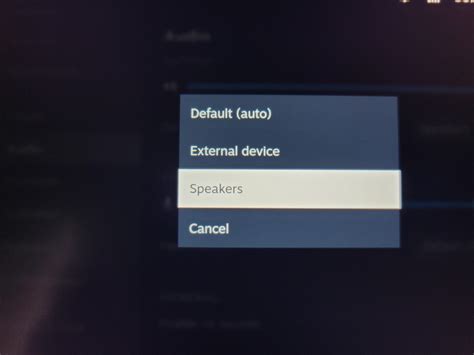 Speaker Setting Not Working Rsteamdeck