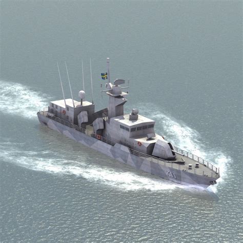 3d Stockholm Class Corvette