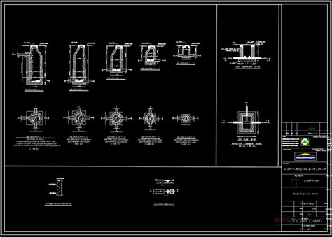 81 Water Tank Design Autocad File Dwg