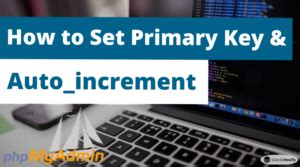 How To Set Primary Key And Auto Increment In PHPMyAdmin StackHowTo