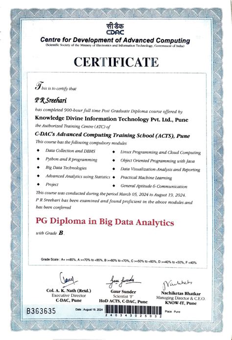 p r sreehari on linkedin cdactech dataanalytics newbeginnings 14