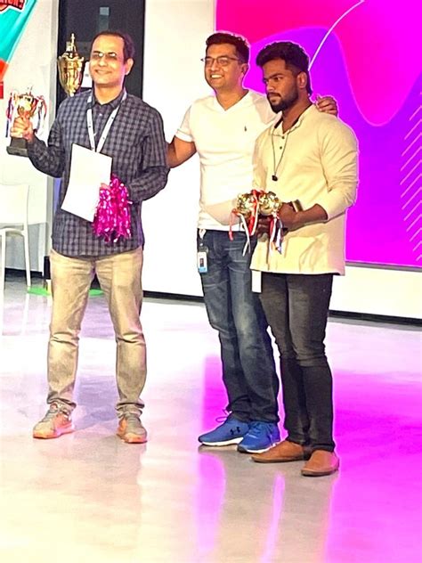 Two Years Ago Today I Received My First Award In My Career From Subbu