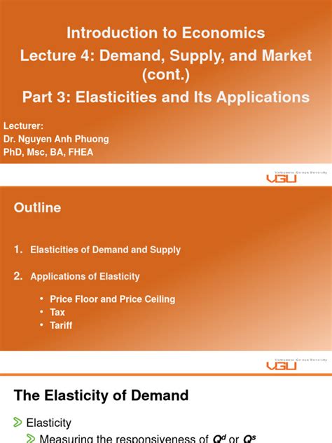 Lecture 4 Accessible Updated Pdf Elasticity Economics Demand
