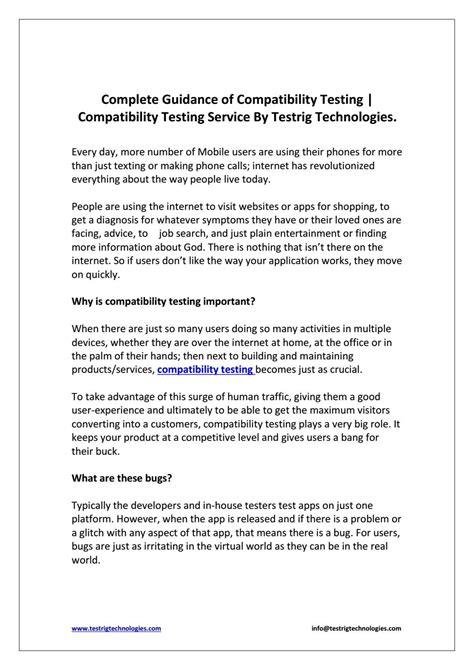 All You Need To Know About Compatibility Testing Compatibility