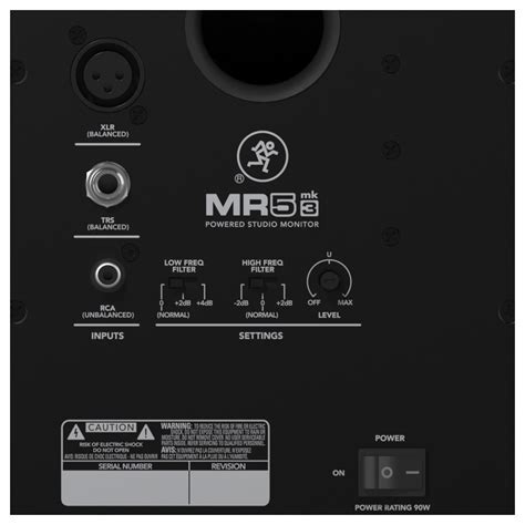 DISC Mackie MR5 MK3 Active Monitor (Single) | Gear4music