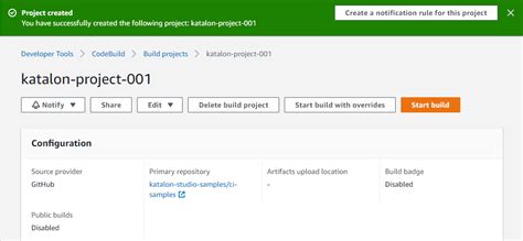 Integrate Aws Codebuild And Azure Devopswith Katalon Docker Image