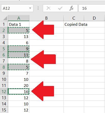 How To Copy And Paste Multiple Cells In Excel SpreadCheaters