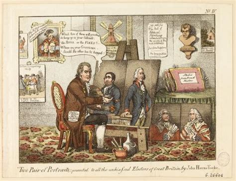 Two Pair Of Portraits Presented To All The Unbiassed Electors Of Great