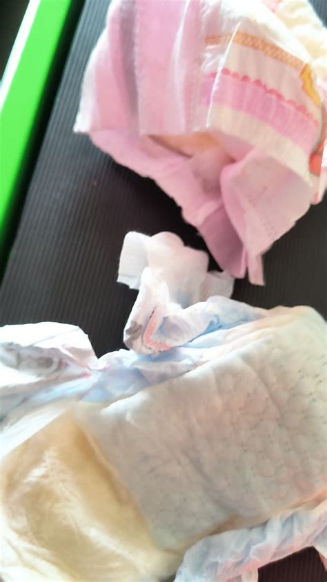 Playing With Diapers In The Garage Part 3