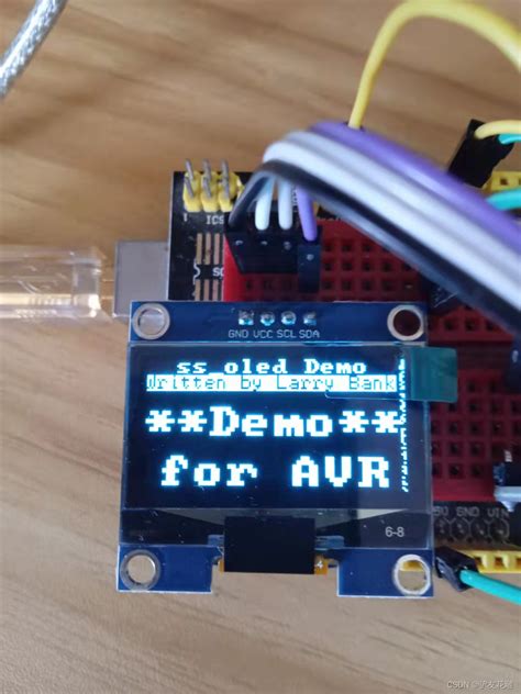 【雕爷学编程】arduino动手做（187） 13寸oled液晶屏模块5arduino Oled测试13寸oled 7针脚 Csdn博客