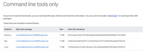 下载android sdk tools完成android sdk 安装、配置环境变量 android sdk tools package是什么
