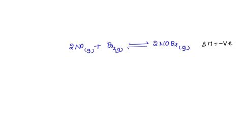 Solved 16 The Following Reaction Is Exothermic What Set Of