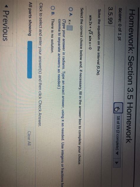 Solved Homework Section 3 5 Homework Score 0 Of 1 Pt