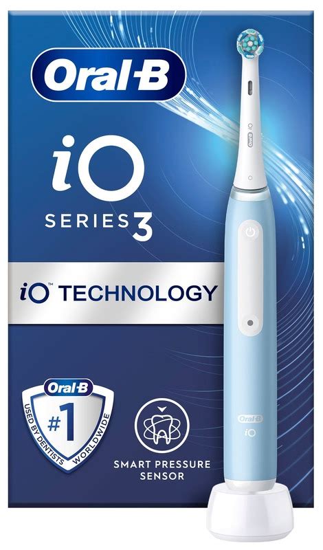 Зубная щетка электрическая Oral-B Braun iO Series 3 iOG3.1A6.0 голубая ...