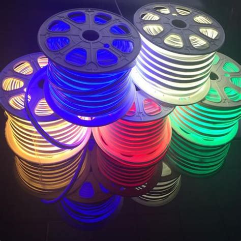 Jual Lampu LED Selang Neon Flex Selang Susu Meter V Putih