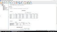 Answered A Output Spv Document IBM SPSS Statistics Viewer File Edit View Data Iransform