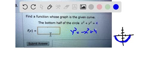 Solved 3 1 Points Details Find Function Whose Graph Is The Given