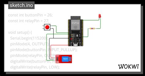 Simulace Garage Wokwi Esp32 Stm32 Arduino Simulator