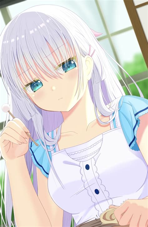 Mochimugi Rice Naruse Shiroha Summer Pockets Commentary Highres