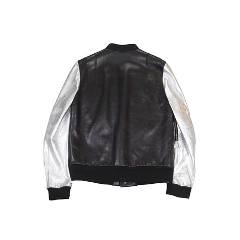 Balmain Ss11 Silver Teddy Leather Jacket Ākaibu Store