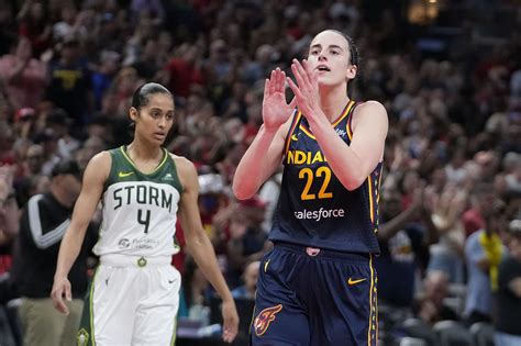 Caitlin Clark Breaks Wnba Rookie Assists Record As Fever Beat Storm 92