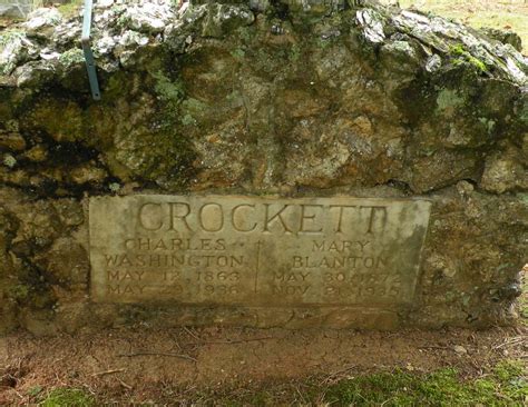 Mary Paschall Blanton Crockett 1872 1935 Find A Grave Memorial