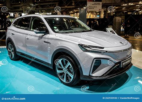 Mg Marvel R Electric Compact Suv Car Showcased At The Paris Mondial De