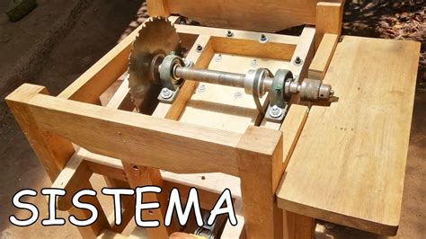 Sistema De Elevacion Maquina Circular Muy Facil Y Rapido De Pura Madera Carpinteria Luis Lovon