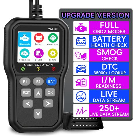 Enhanced Universal Obd Ii Scanner Car Engine Fault Code Reader Can Diagnostic Tool For All Obd2