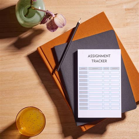 Editable Assignment Tracker Printable Assignment Planner Canva