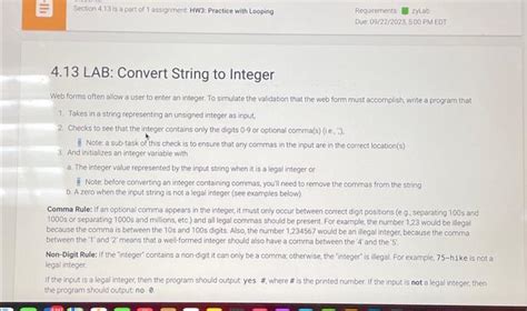 Solved Section 4 13 Is A Part Of 1 Assignment Hw3 Practice