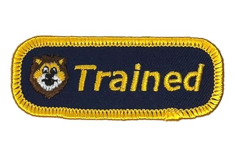 Trained Patch Cub Scout Leader Lion — Eagle Peak Store