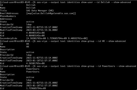 Sas Viya And Posix Attributes Uid And Gid