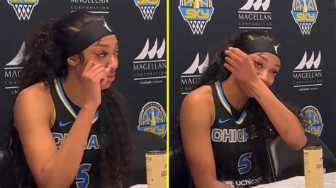 Emotional Angel Reese Wipes Away Tears After Finding Out Shes Made Wnba History With Fierce