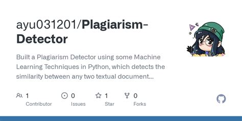 GitHub Ayu031201 Plagiarism Detector Built A Plagiarism Detector Using Some Machine Learning