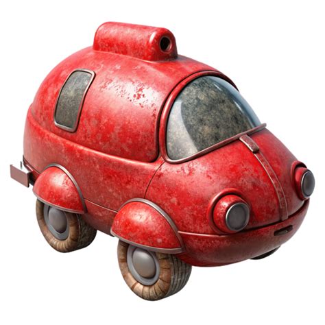 Magnificent Rustic Red Anti Gravity Vehicle Exclusive 57668136 Png