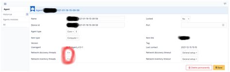 Network Scan Threads Default Values Should Be General Setup Issue Glpi Project Glpi