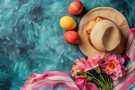 Happy Easter Turquoise Fields Eggs Candy Filled Eggs Basket White