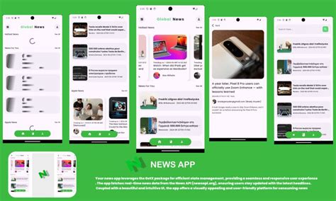 sourav s on linkedin building a stunning flutter news app😍 with getx
