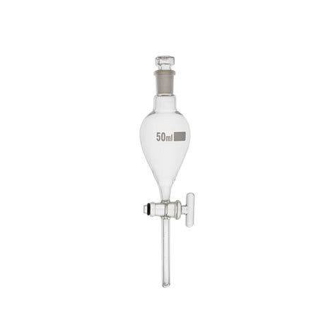 Separatory Funnel Pear Shaped 50 Ml American Scientific