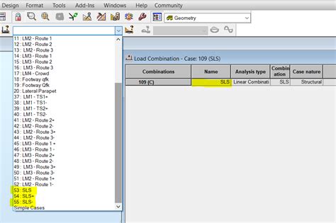 Manual Combination Does Not Appear After Model Calculation In Robot
