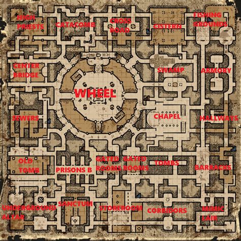 All Crypts Modules Marked R Darkanddarker