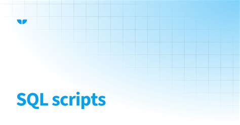 Sql Scripts Welcome To Whalesync